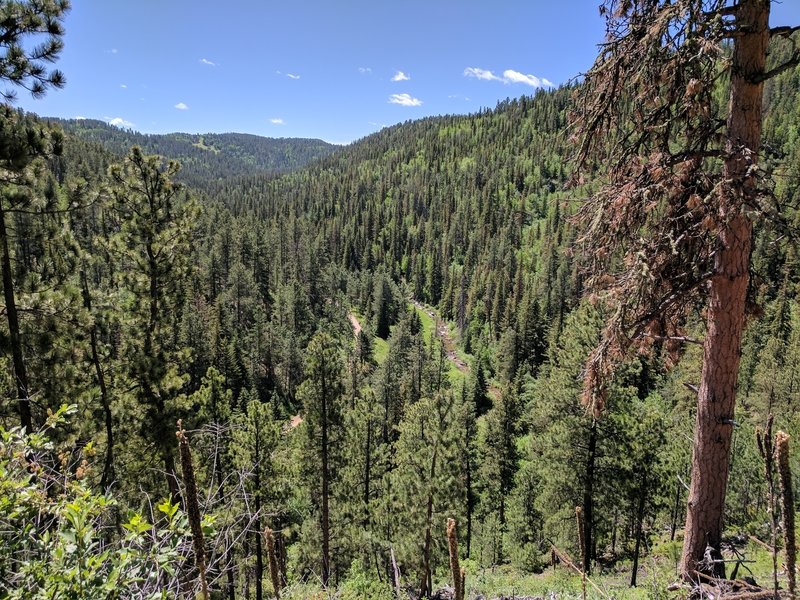 Mile High Challenge Course Mountain Bike Trail, Lead, South Dakota